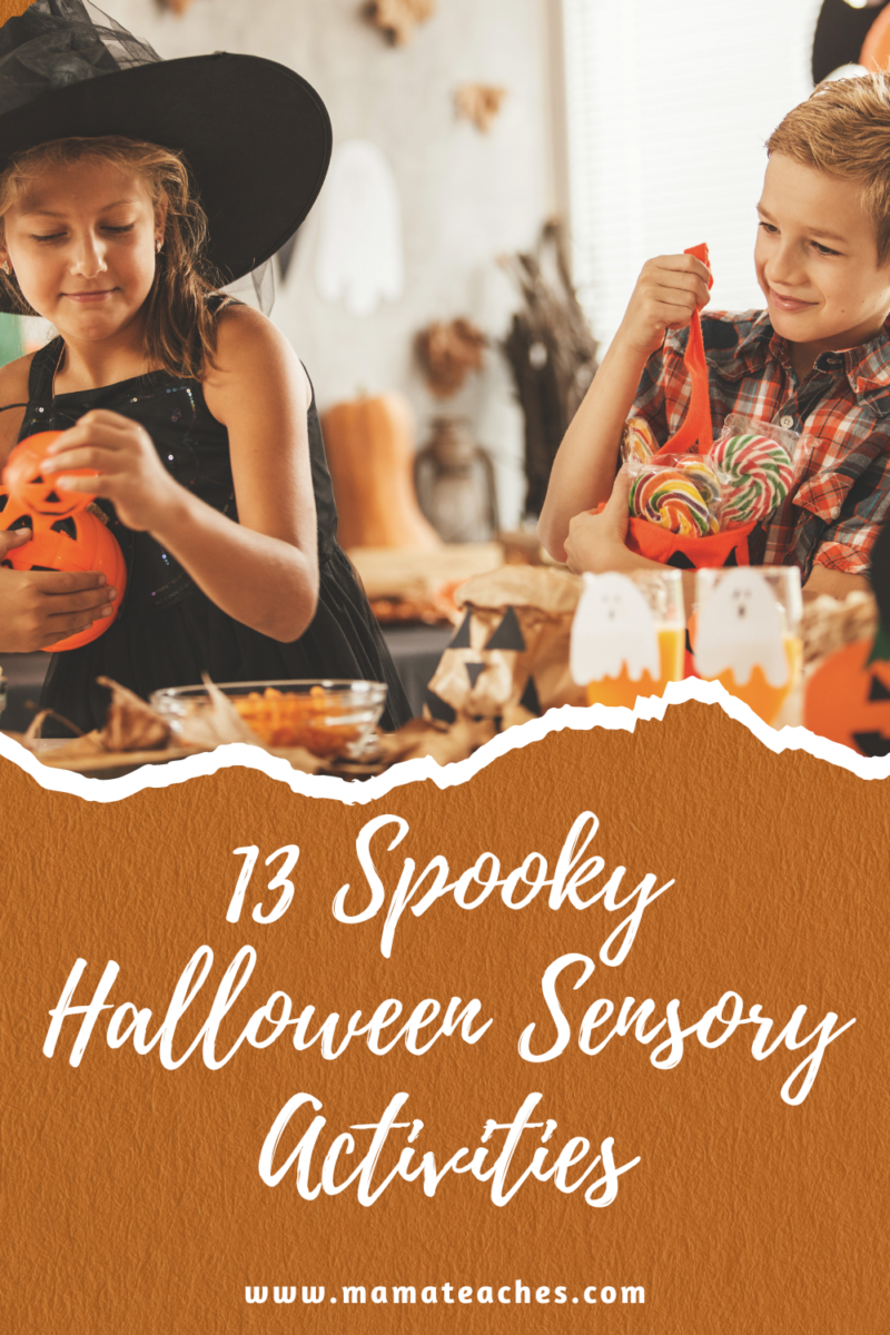 13 Spooky Halloween Sensory Activities - Mama Teaches