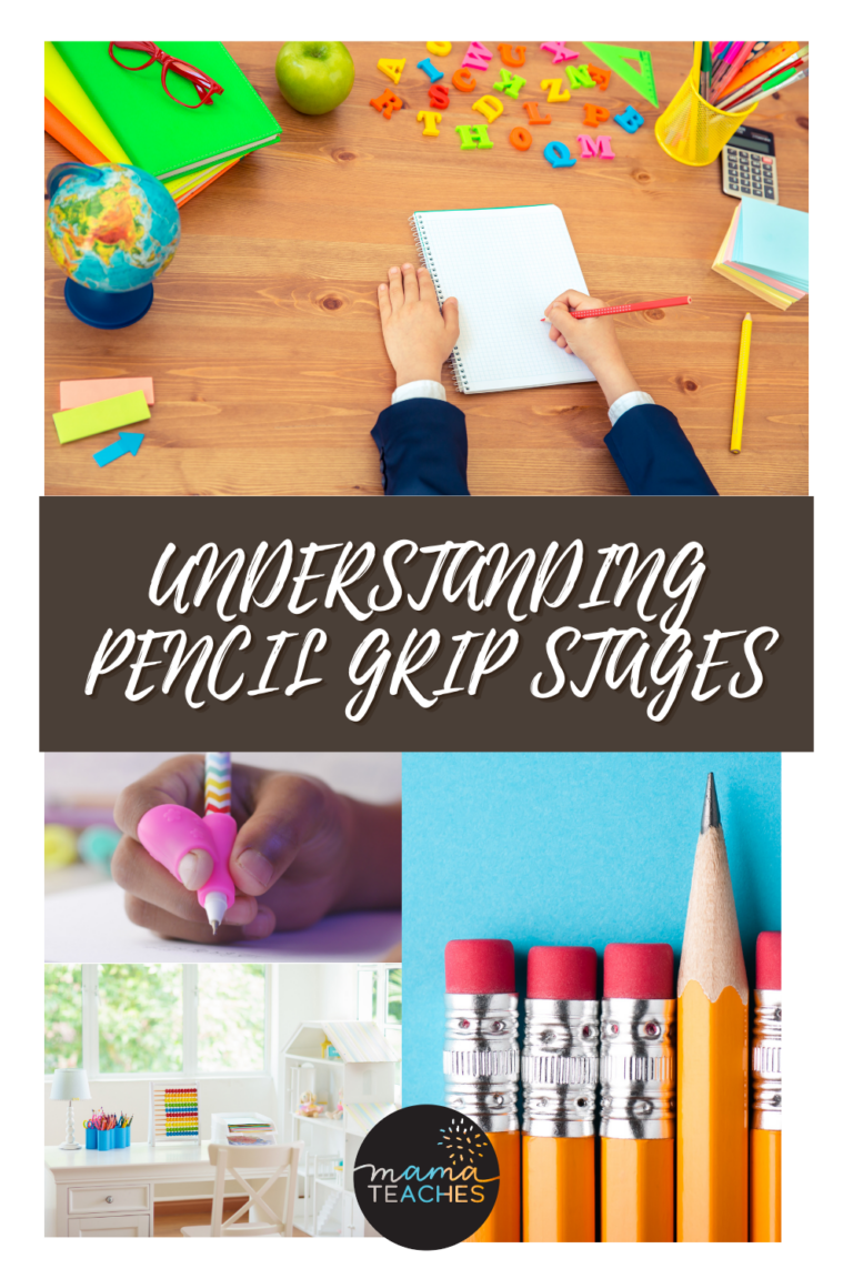 Understanding Pencil Grip Stages - Mama Teaches