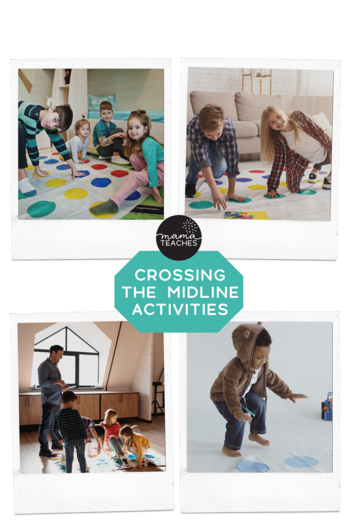 Crossing the Midline Activities - Mama Teaches
