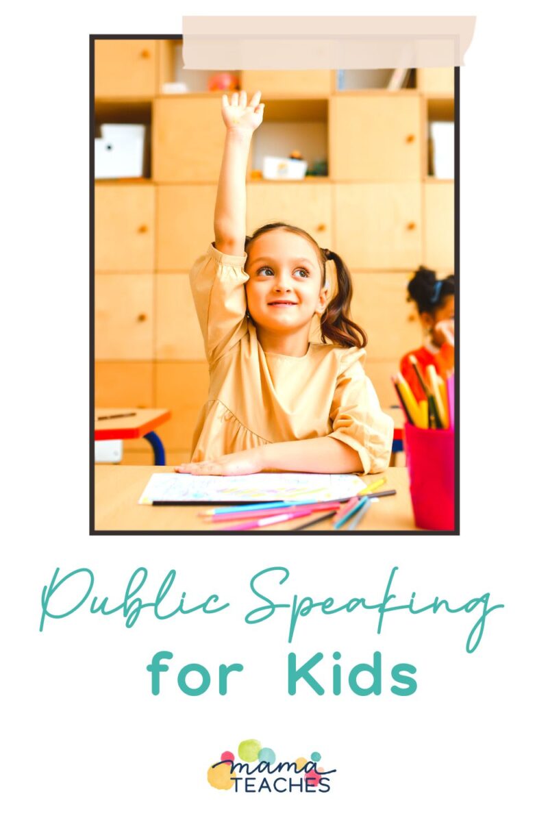 Public Speaking for Kids - Mama Teaches