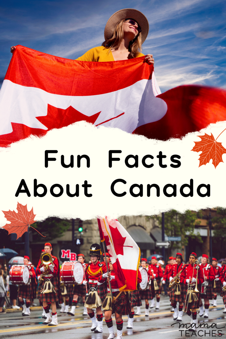 Fun Facts About Canada - Mama Teaches