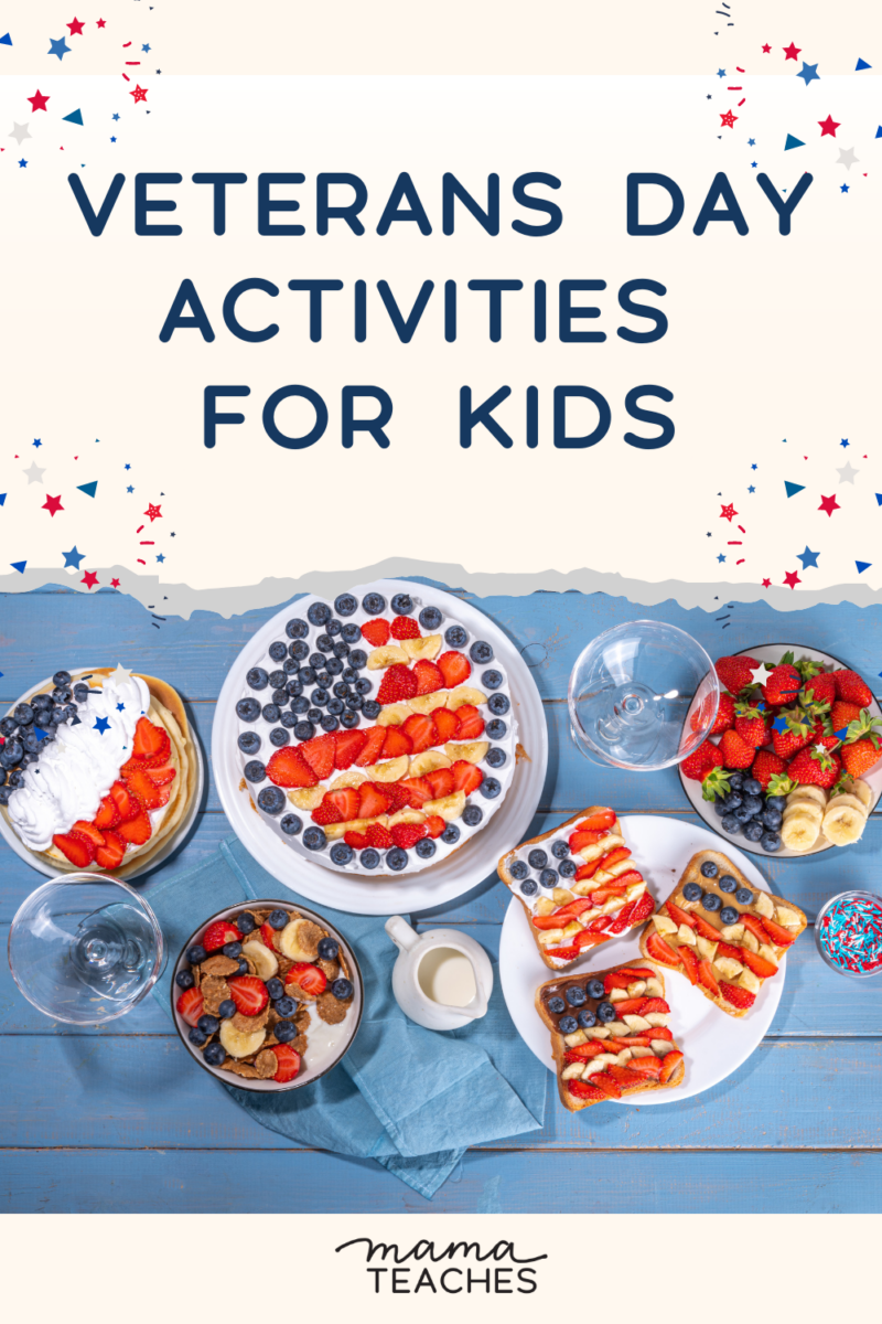 Veterans Day Activities for Kids - Mama Teaches