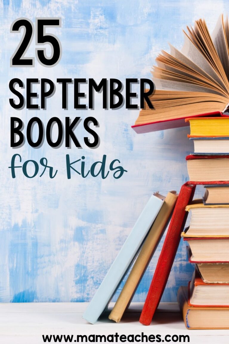25 September Books for Kids - Mama Teaches