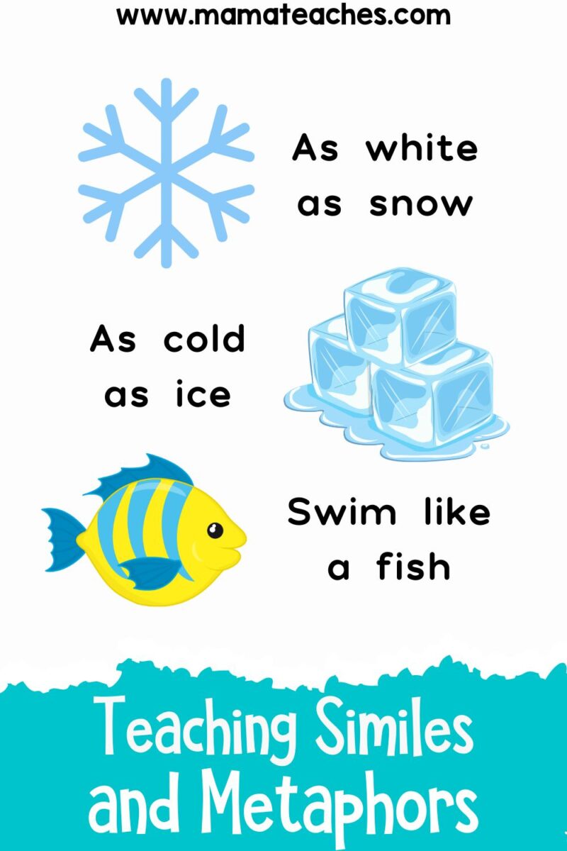 Teaching Similes and Metaphors - Mama Teaches