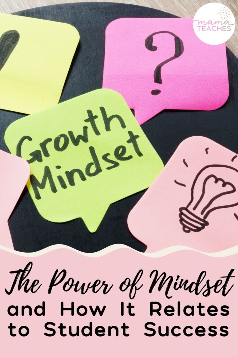 The True Power of Mindset: Empowering Students for Success - Mama Teaches