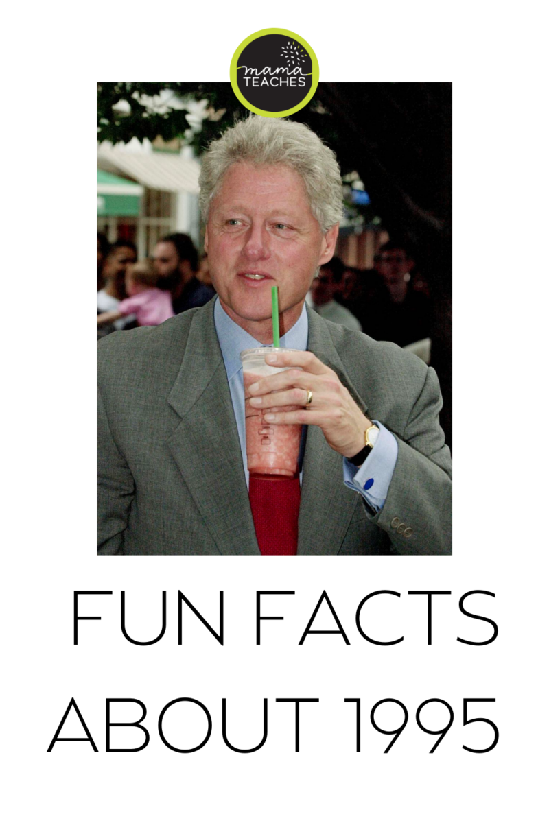 Fun Facts About 1995 - Mama Teaches