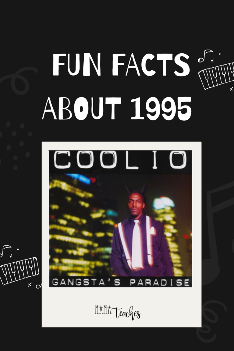 Fun Facts About 1995 - Mama Teaches