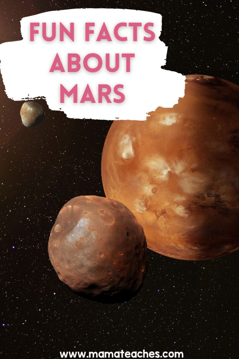 Fun Facts About Mars - Mama Teaches