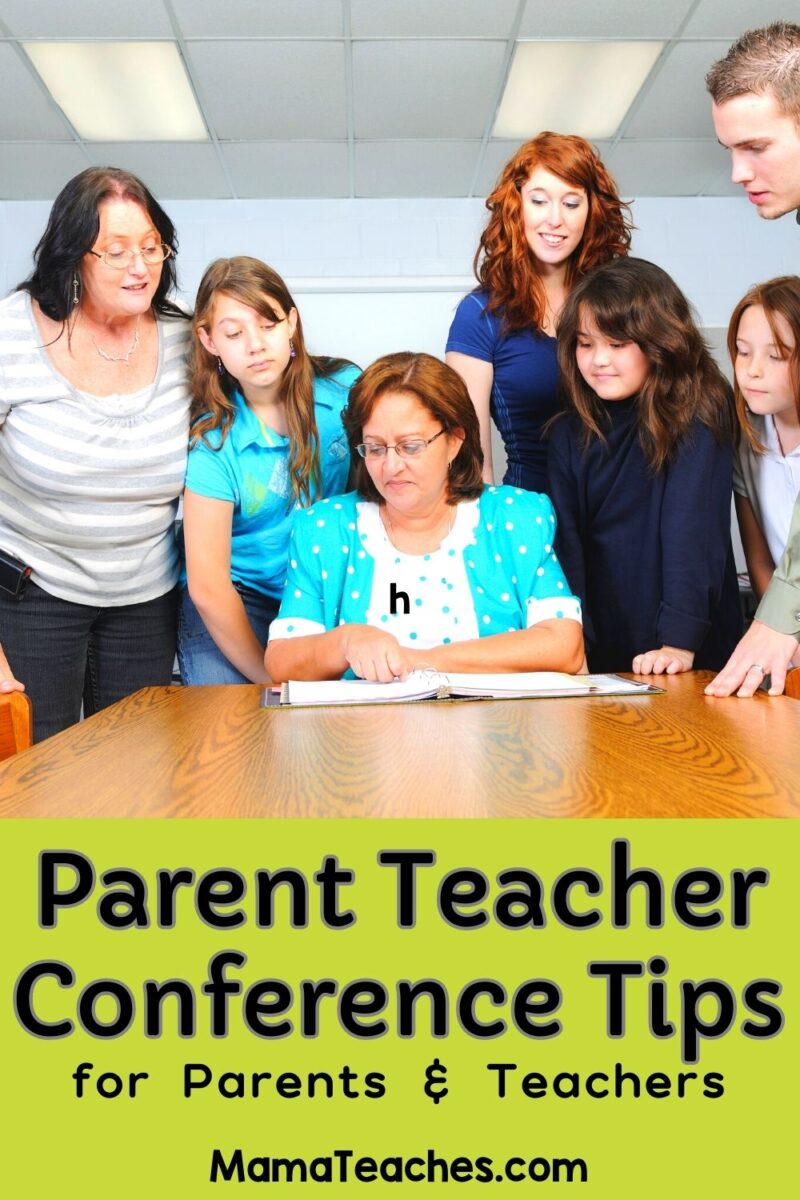 Parent-Teacher Conference Tips for Parents and Teachers - Mama Teaches