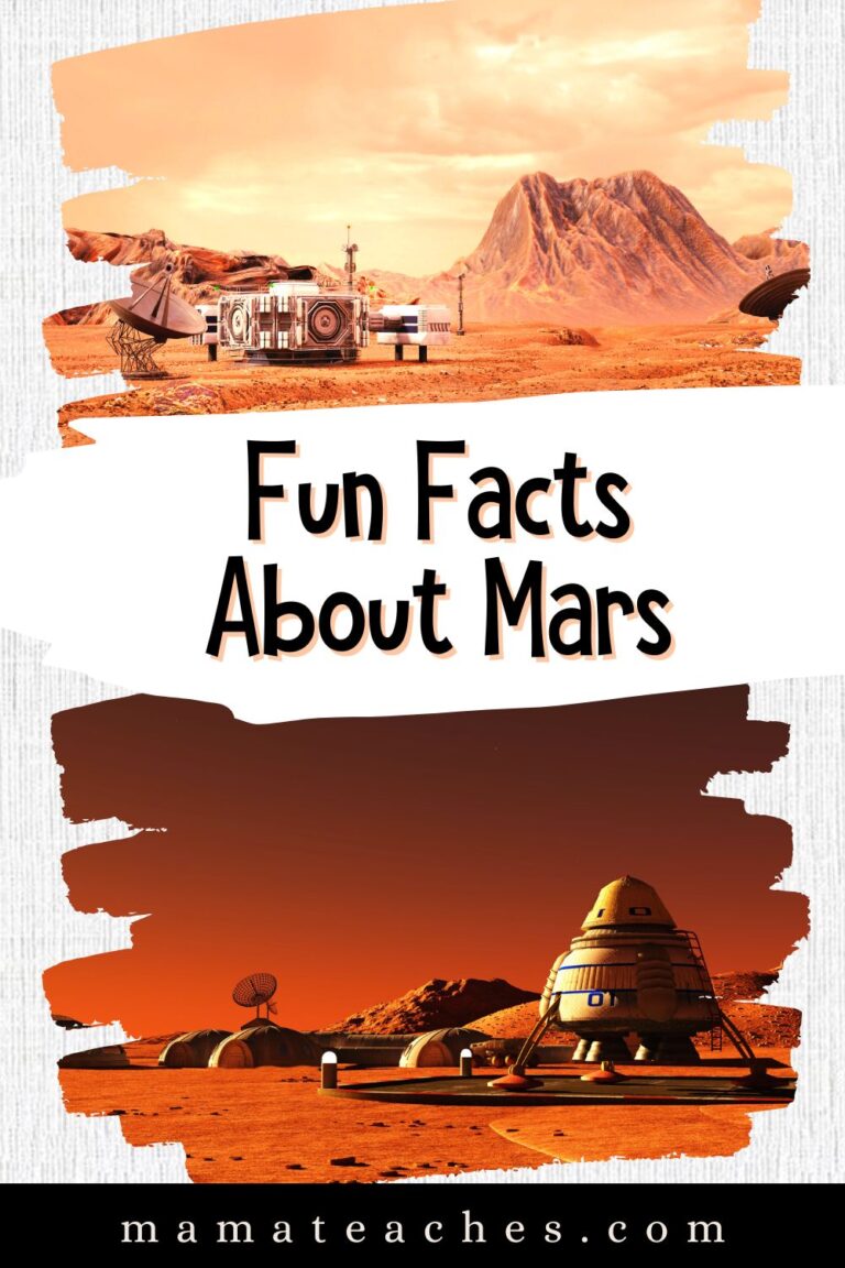Fun Facts About Mars - Mama Teaches