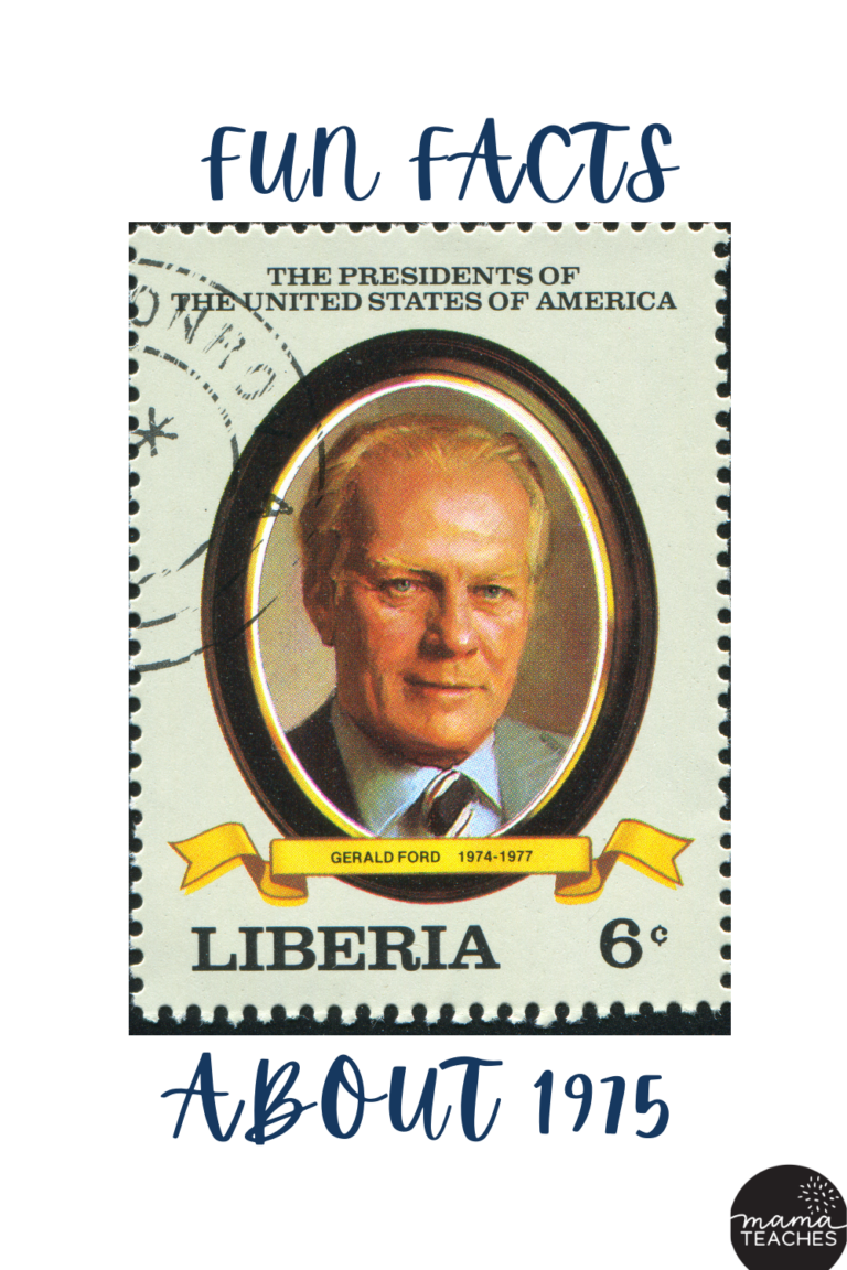 Fun Facts About 1975 - Mama Teaches