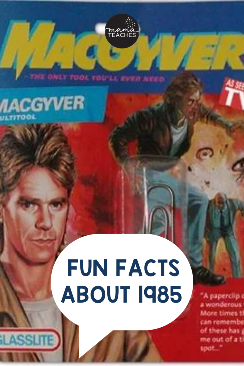 Fun Facts About 1985 - Mama Teaches