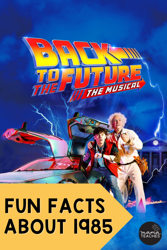 Fun Facts About 1985 - Mama Teaches