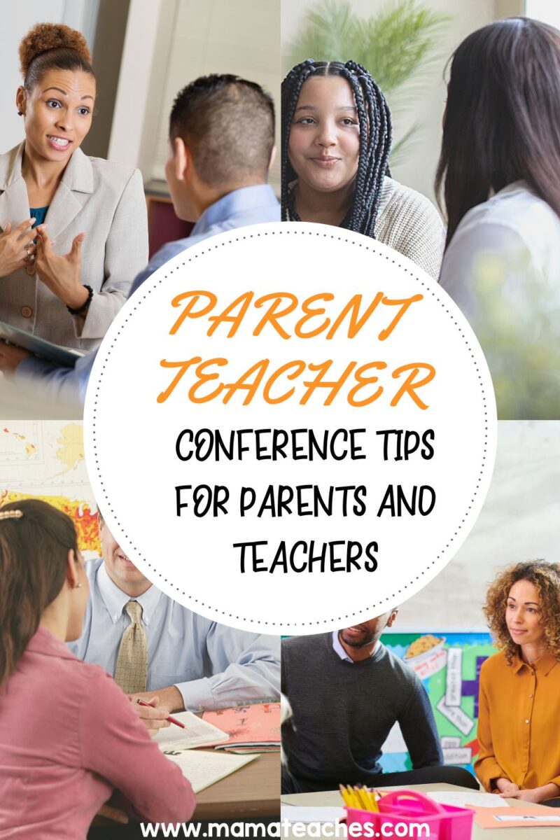 Parent-Teacher Conference Tips for Parents and Teachers - Mama Teaches