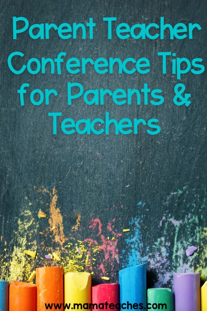 Parent-Teacher Conference Tips for Parents and Teachers - Mama Teaches