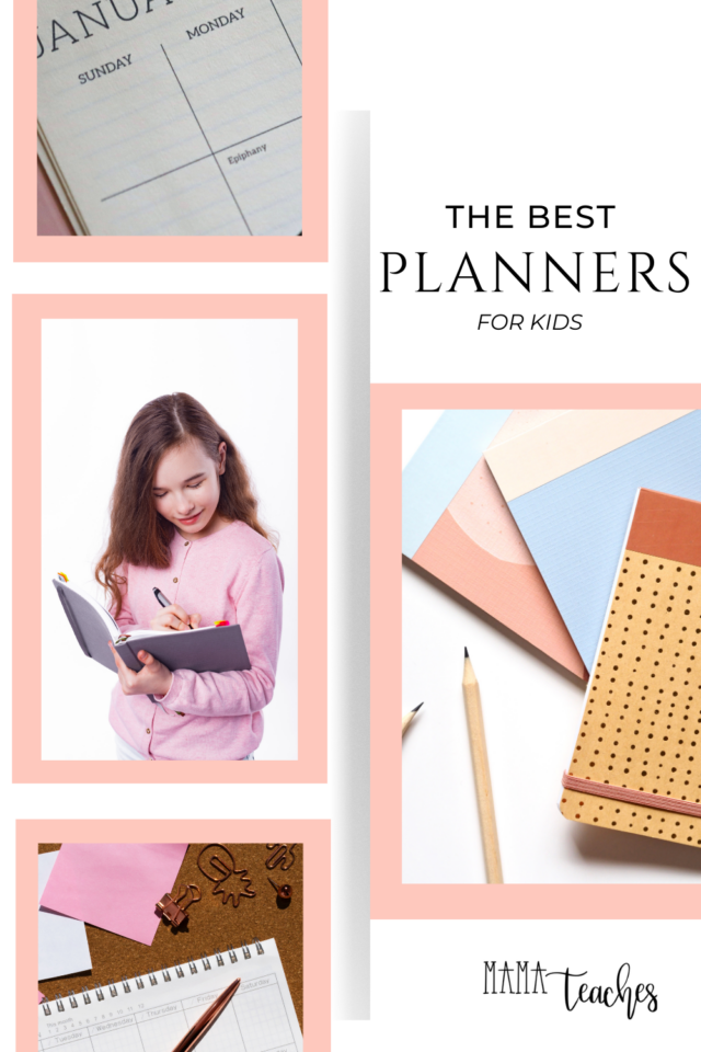 The Best Planners for Kids - Mama Teaches