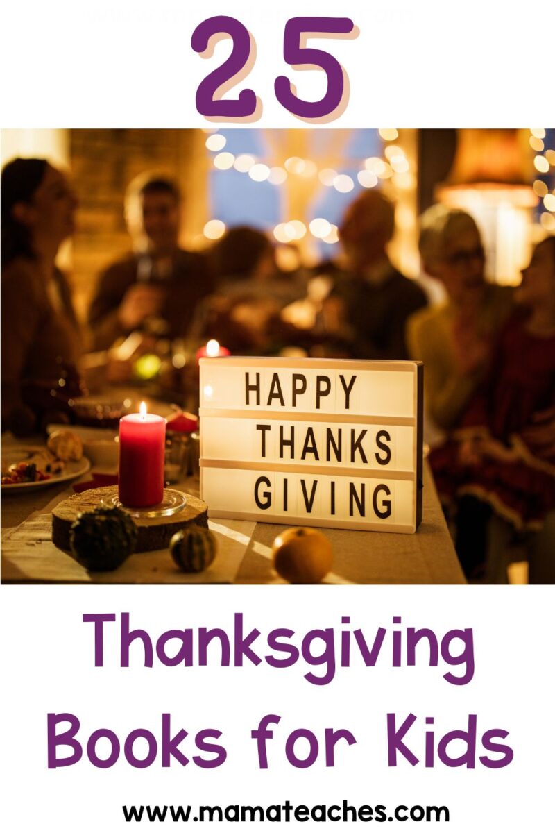 25 Thanksgiving Books for Kids - Mama Teaches