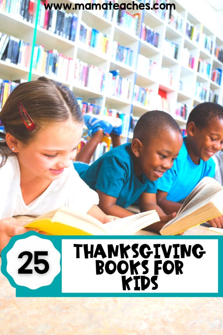 25 Thanksgiving Books for Kids - Mama Teaches