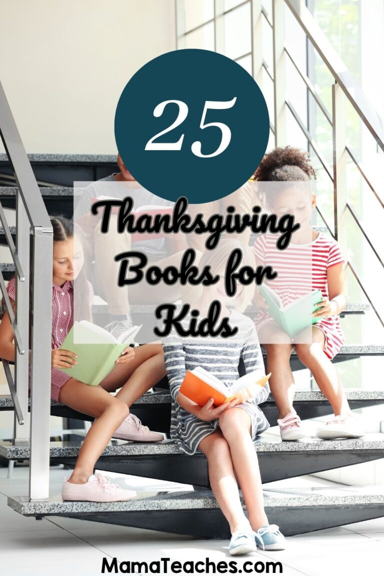25 Thanksgiving Books for Kids - Mama Teaches