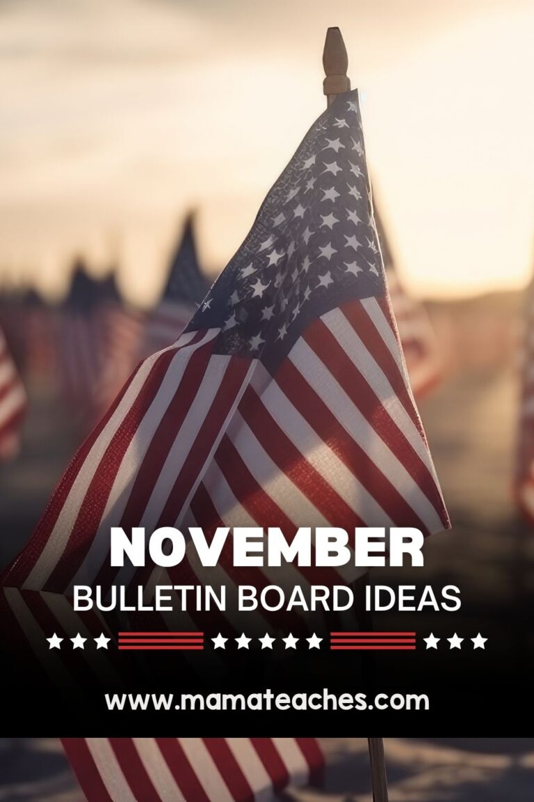 November Bulletin Board Ideas - Mama Teaches