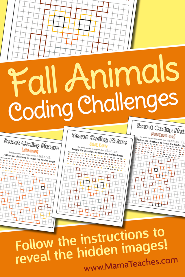 Fall Coding Activities - Mama Teaches