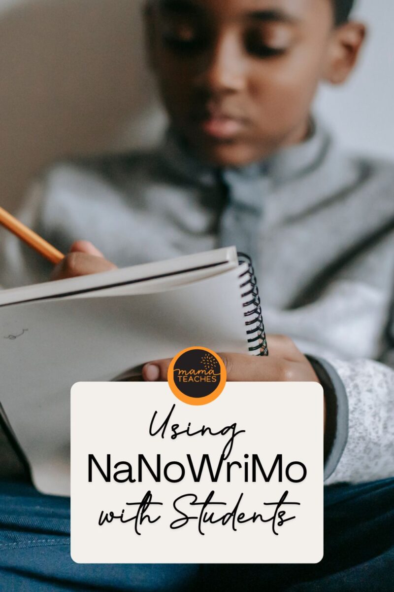 Using National Novel Writing Month (NaNoWriMo) with Students: Inspiring ...