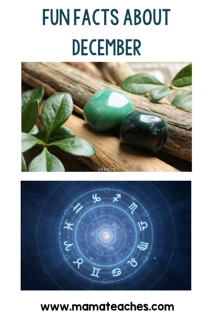 Fun Facts About December - Mama Teaches