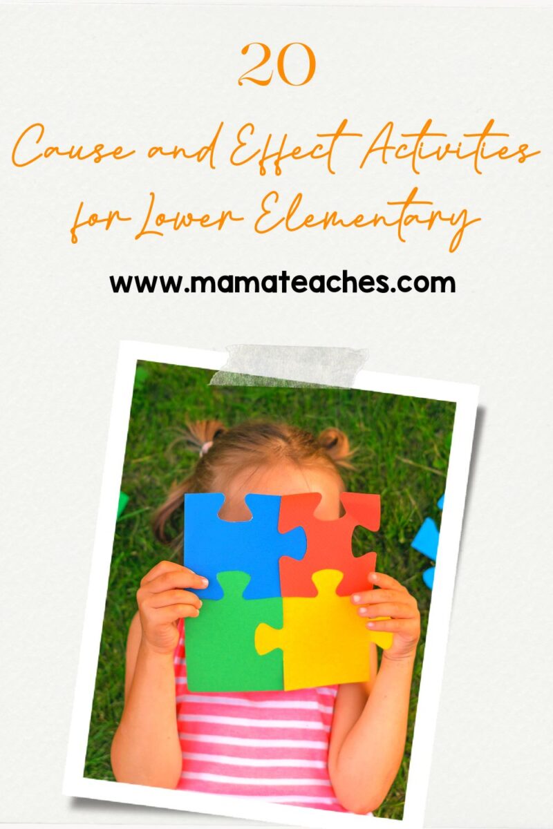 30 Cause and Effect Activities for Lower Elementary - Mama Teaches