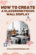 How to Create a Classroom Focus Wall Display - Mama Teaches