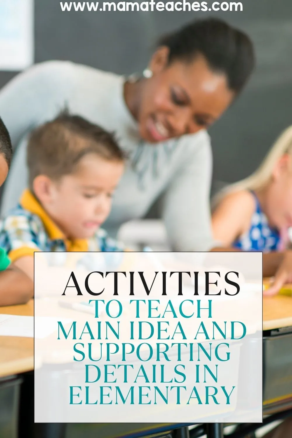Activities to Teach Main Idea and Supporting Details in Elementary ...