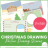 Christmas Drawing Prompts - Mama Teaches