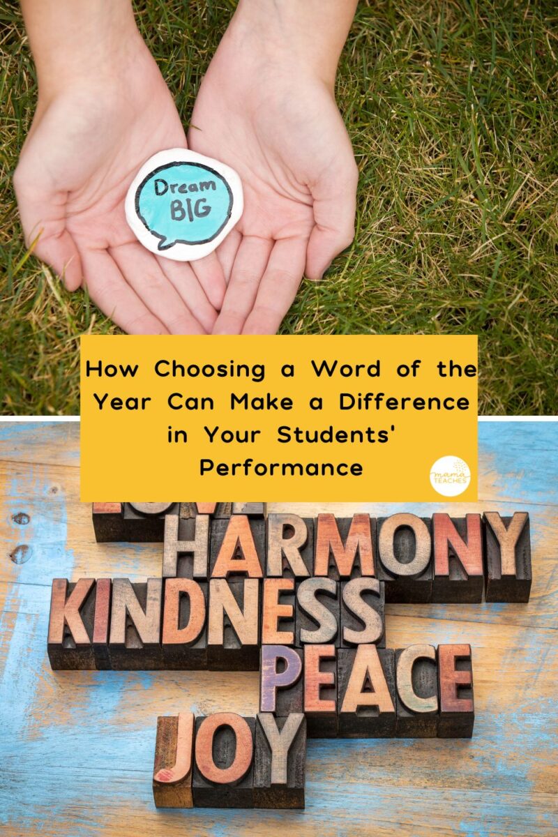 How Choosing a Word of the Year Can Lead to Student Success