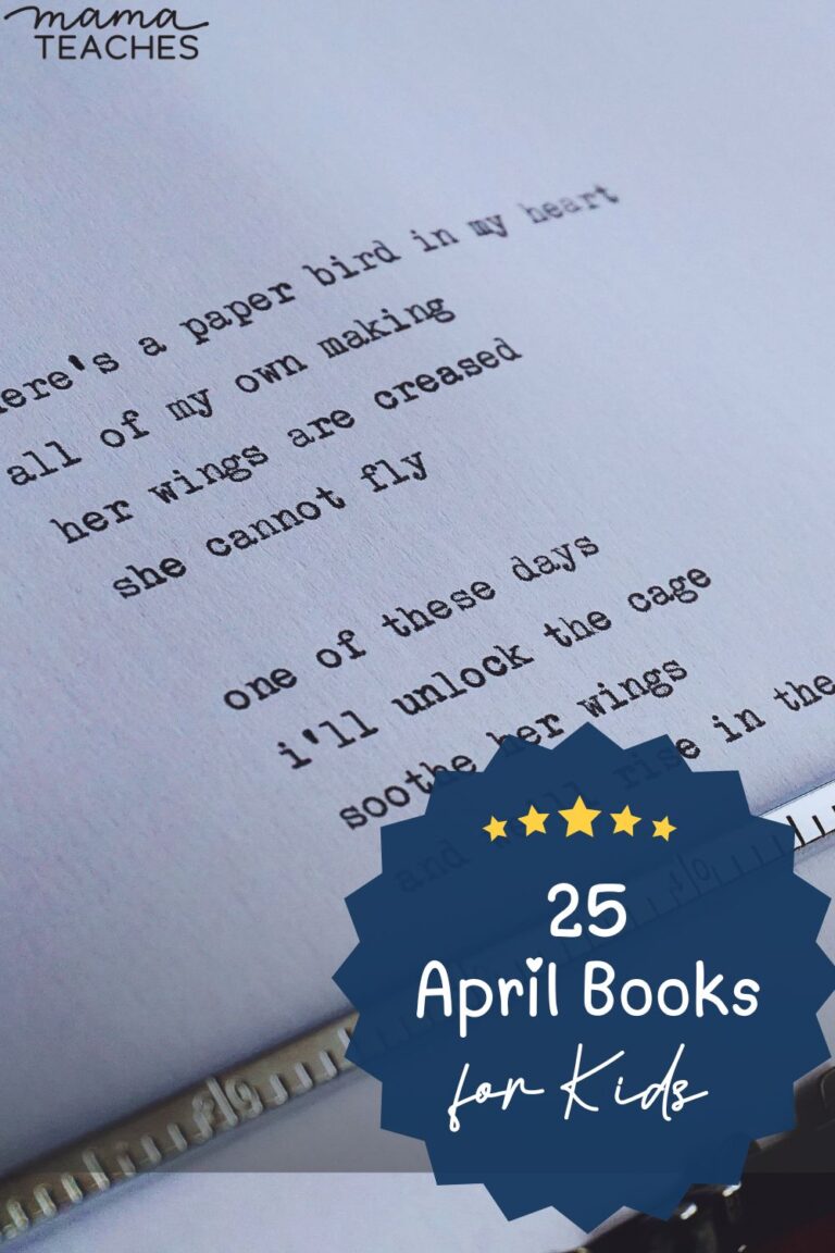 25 April Books for Kids - Mama Teaches