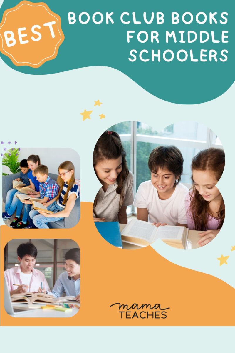 Best Book Club Books for Middle Schoolers - Mama Teaches