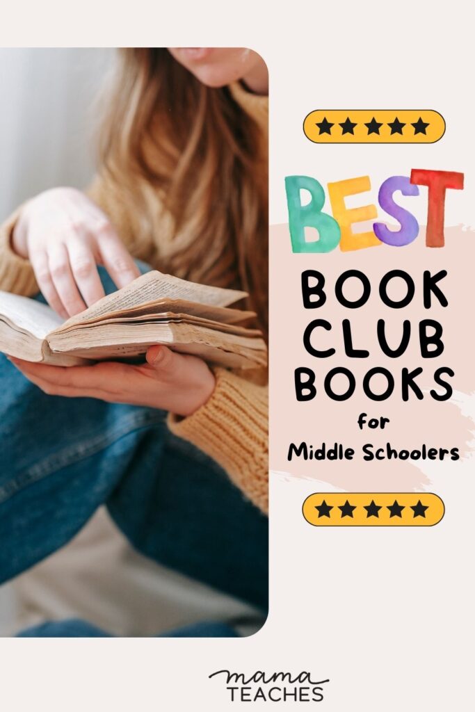Best Book Club Books for Middle Schoolers - Mama Teaches
