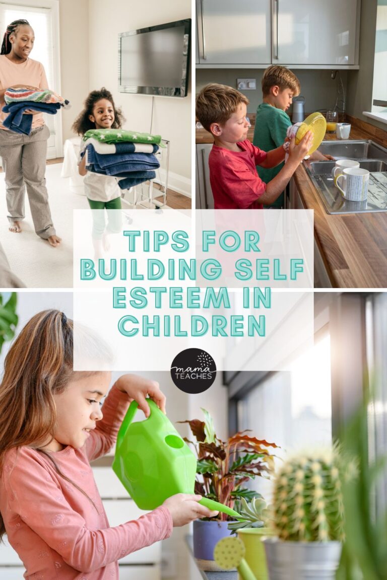 Tips for Building Self-Esteem in Children - Mama Teaches