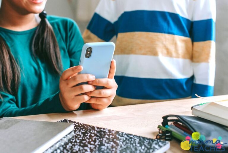 Tips for Setting Up a Classroom Cell Phone Policy - Mama Teaches