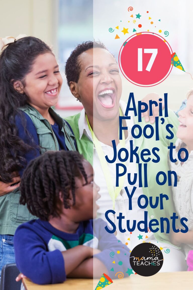 17 April Fool's Jokes to Pull on Your Students - Mama Teaches