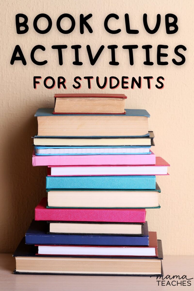 Book Club Activities for Students - Mama Teaches
