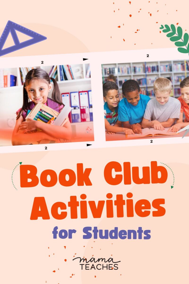 Book Club Activities for Students - Mama Teaches