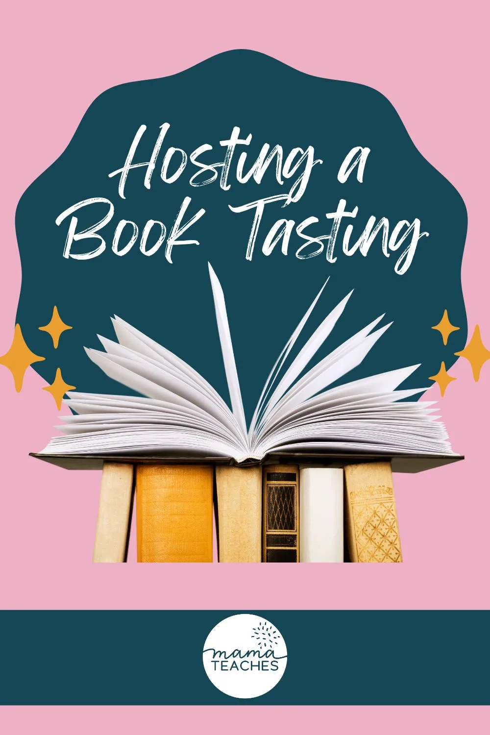 Hosting a Book Tasting - Mama Teaches