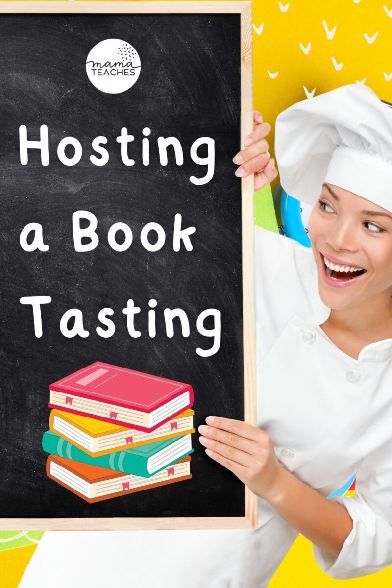 Hosting a Book Tasting - Mama Teaches