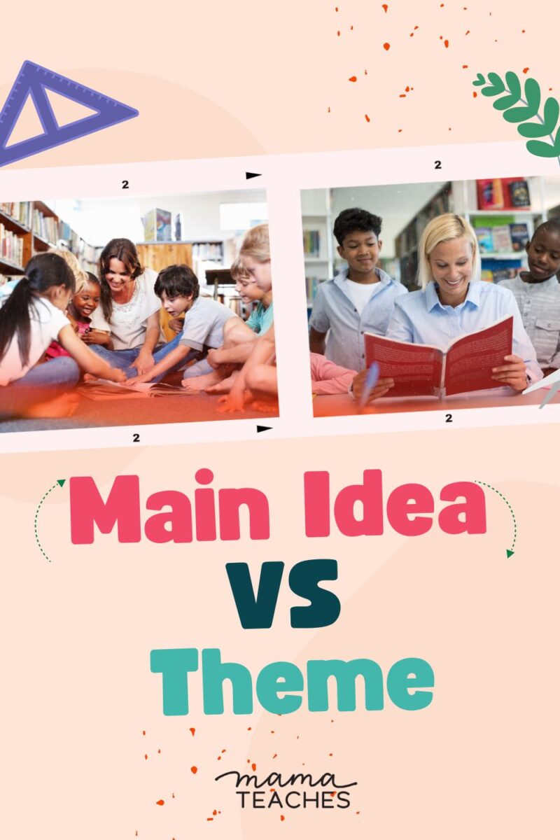 Main Idea Vs. Theme - Mama Teaches