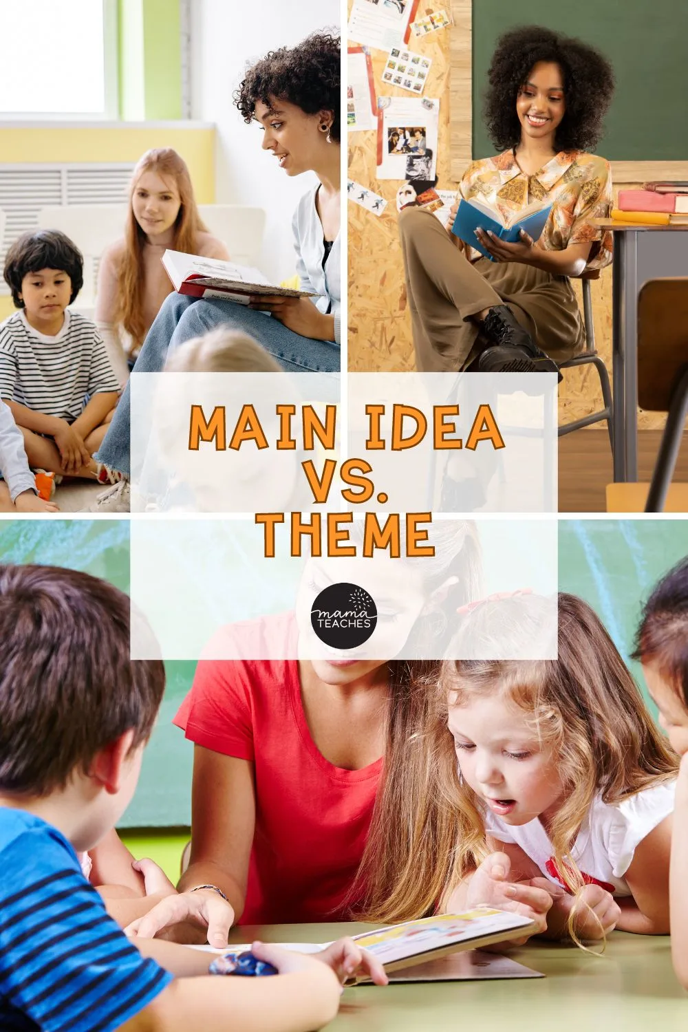 Main Idea Vs. Theme - Mama Teaches