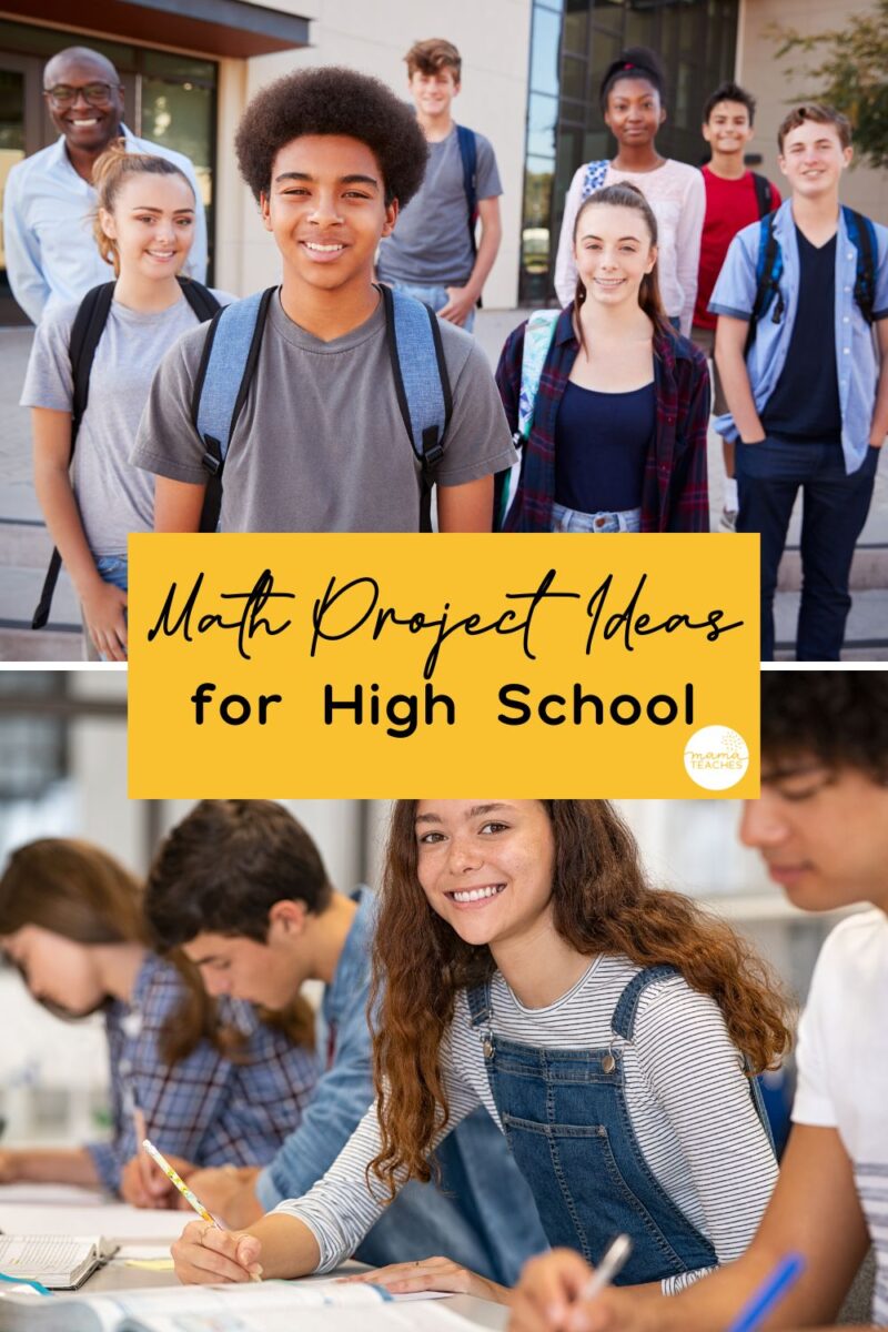 Math Project Ideas for High School - Mama Teaches