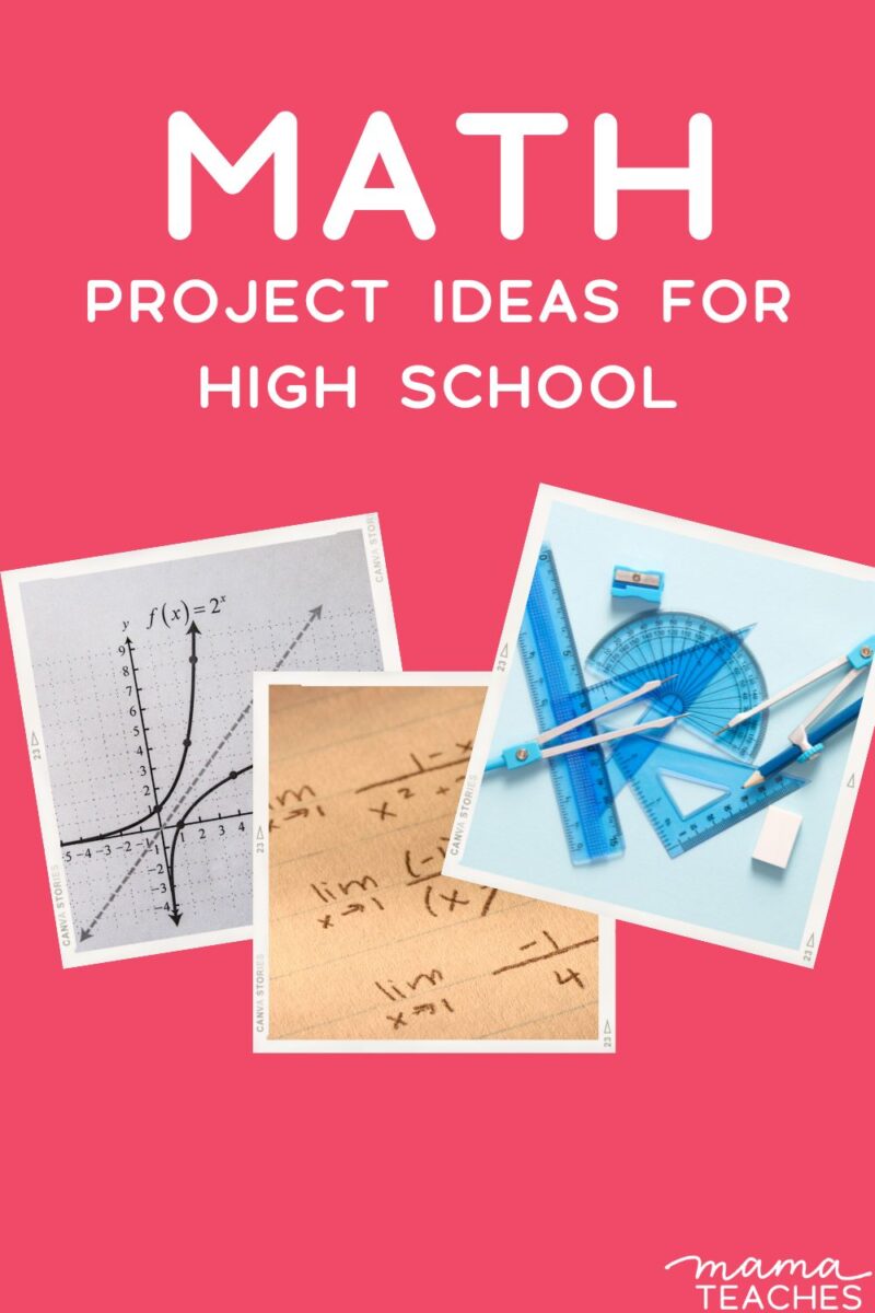 Math Project Ideas for High School - Mama Teaches