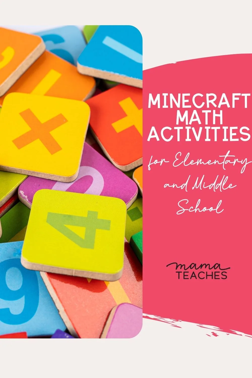 Minecraft Math Activities for Elementary and Middle School - Mama Teaches
