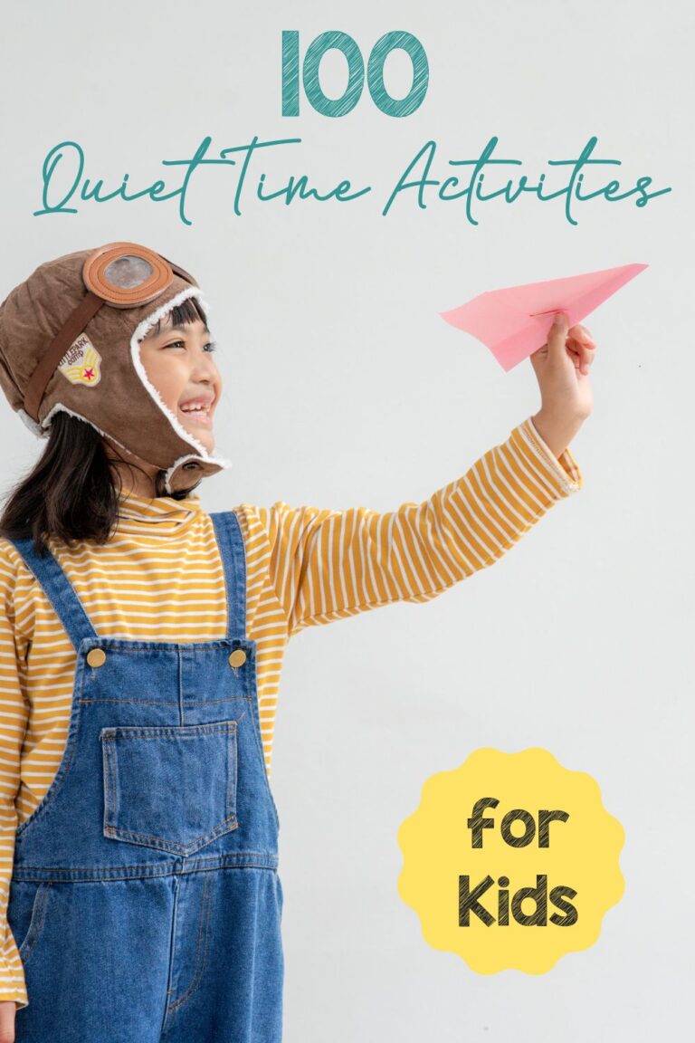 100 Quiet Time Activities for Kids - Mama Teaches