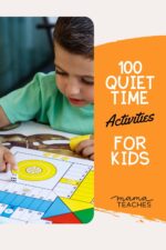 100 Quiet Time Activities for Kids - Mama Teaches