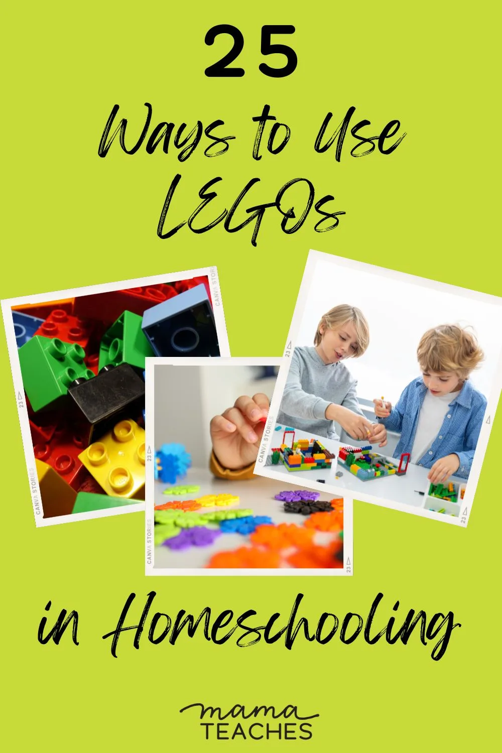 25 Ways to Use LEGOs in Homeschooling - Mama Teaches